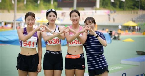 안동시청 女육상단 ‘핑크군단 금빛질주는 계속된다”