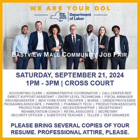 Nysdol Hiring Event Eastview