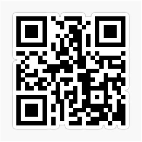 Funny QR Code Linking To PornHub Sticker For Sale By BlueOnionThings Redbubble