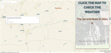 GitHub Ialixandroae TemperatureApp WebGIS Application That Uses ArcGIS JS API With Yahoo