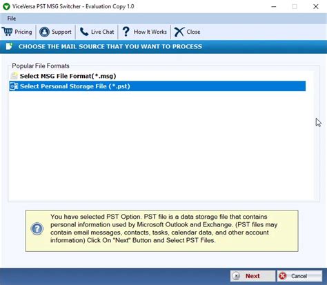 Save Outlook Pst Emails Separately In Msg Format Learn How
