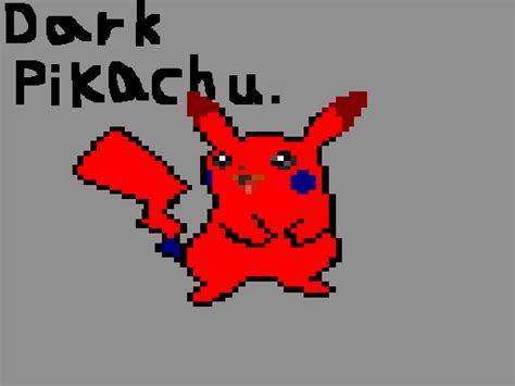 Evil Pickachu By Devivemon15 On Deviantart