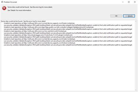CCS Update Problems Code Composer Studio Forum Code