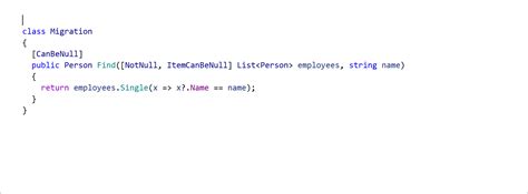 Whats New For C Nullable Reference Types In Resharper And Rider 20212 Eap The Net Tools Blog