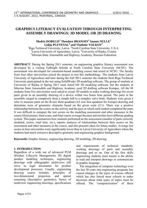 Pdf Graphics Literacy Evaluation Through Interpreting Assembly