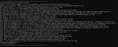 Gdscript 20 Language Server Causes Crash In Gdscriptparser · Issue 55858 · Godotenginegodot