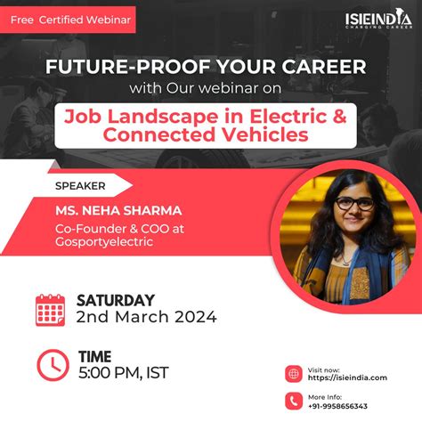 Isieindia Charging Careers On Linkedin Electricvehicles Careers Webinar Sustainability