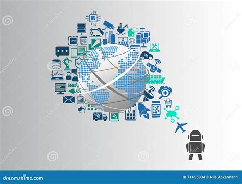 Smart Machines And Industrial Internet Of Things Iot Infographic