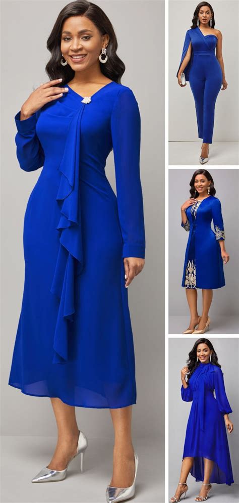 Party Dress Printed Lace Classic Blue Classy Dress Outfits Fashion