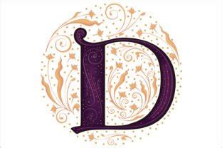 Initial Letters Dalphabet Graphic By Tantan · Creative Fabrica