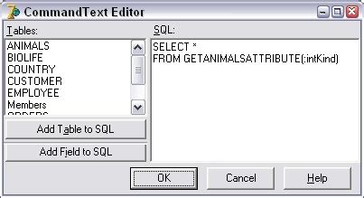 Delphi Data Teruggeven Met Stored Procedures