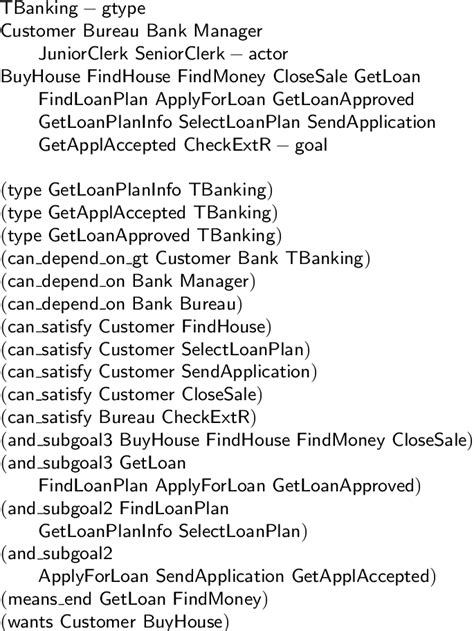 Formalizing An Organizational Setting Predicates Download Table
