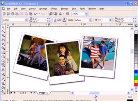 Polaroid Effect In CorelDraw Tutorial Alex Galvez S Blog Blogs