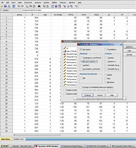 Step One Calculating A Nonparametric Pearson Chi Square By Openstax
