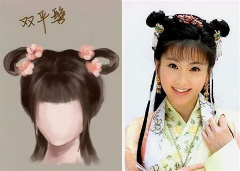 Traditional Chinese Hairstyle Buns