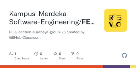 Github Kampus Merdeka Software Engineering Fe Section Surabaya Group Fe Section