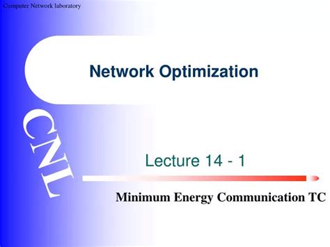 ppt network optimization powerpoint presentation free download id 4261748