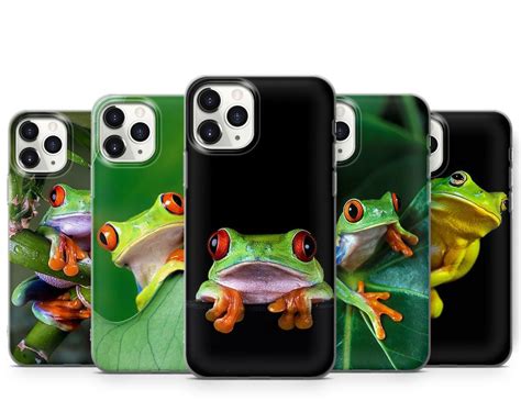 Funny Frog Phone Case For Iphone 15 14 13 12 11 X Xs Xr Se2022 Samsung
