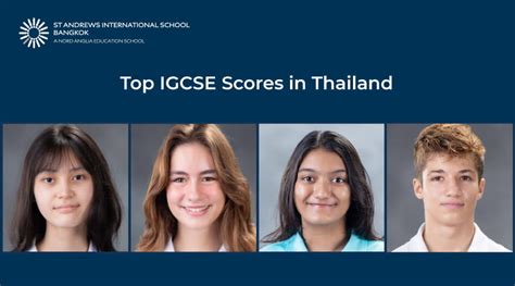 Best Igcse Score In Thailand