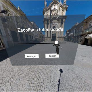 Screenshot Of A User Using The Immersive Interface Download Scientific Diagram