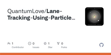Github Quantumlove Lane Tracking Using Particle Filters