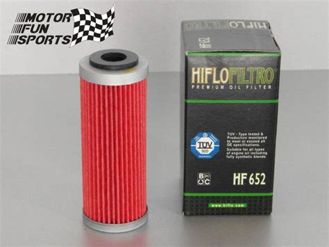 HiFlo HF652 HusqvarnaFE, FC, Husaberg Ölfiltereinsatz.