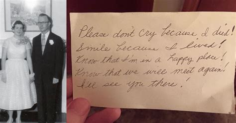 Husband Finds Unexpected Note From Wife Days After She Passes Away Jesus Daily