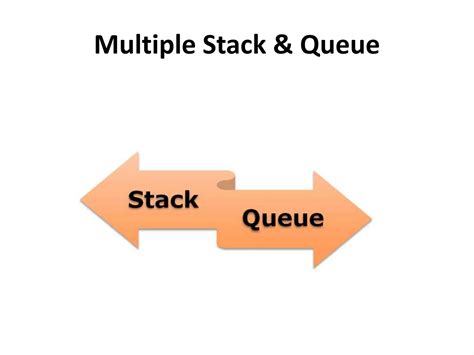 Unit I Data Structures Stack And Queue Pptx