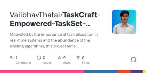 GitHub VaiibhavThatai TaskCraft Empowered TaskSet Synthesis Motivated By The Importance Of
