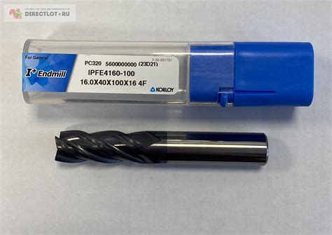 Фреза твердосплавная монолит 16 0 мм Ipfe4160 100 Korloy купить в Альметьевске цена 3900 Р на