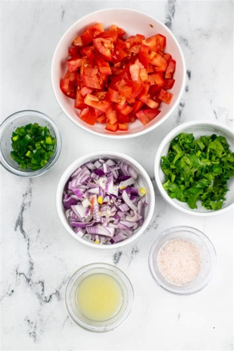 Easy Pico De Gallo Far From Normal