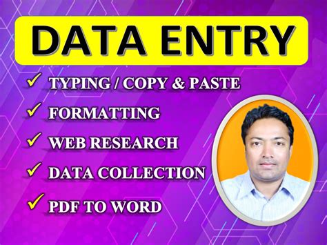 Data Entry Web Research Typing Copy Paste Upwork