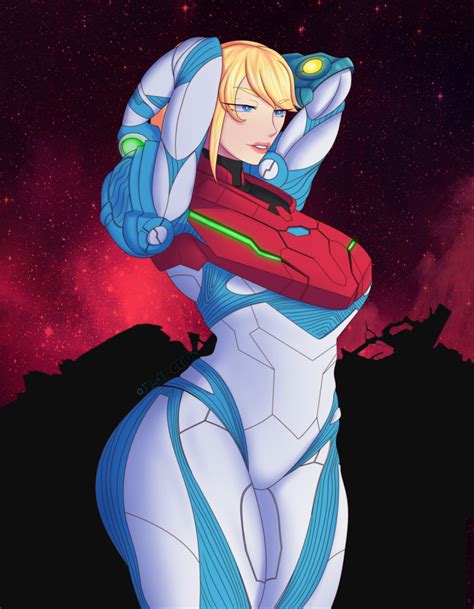 Rule 34 1girls Bigduck Blonde Hair Blue Eyes Huge Ass Huge Breasts Metroid Metroid Dread