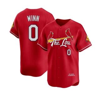 St Louis Cardinals 0 Masyn Winn Limited Red 2024 City Connect Youth Jersey Size S
