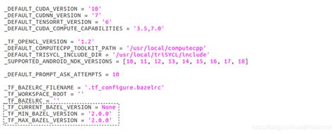 查看tensorflow对应bazel版本 tensorflow 2 11对应bazel csdn博客