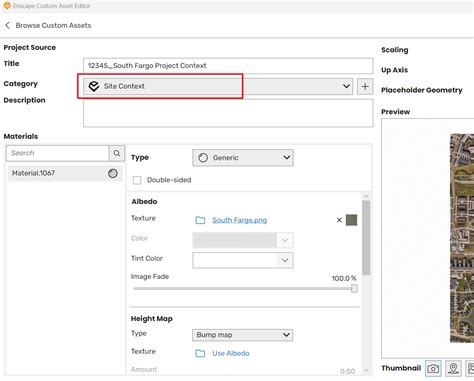 Custom Asset Categories Only Displaying Unknown Revit Enscape