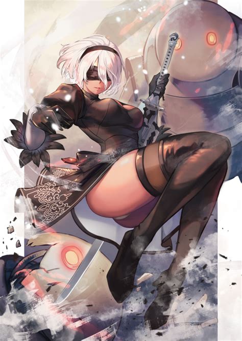 B Nier And More Drawn By Hinoru Saikusa Danbooru