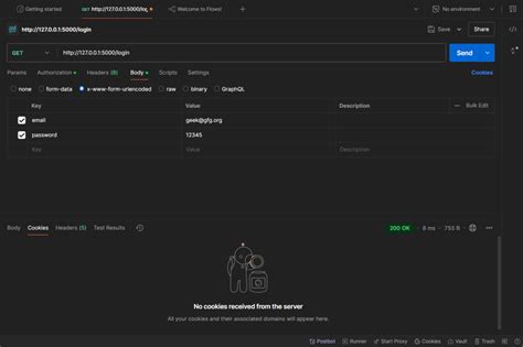 Using Jwt For User Authentication In Flask Geeksforgeeks