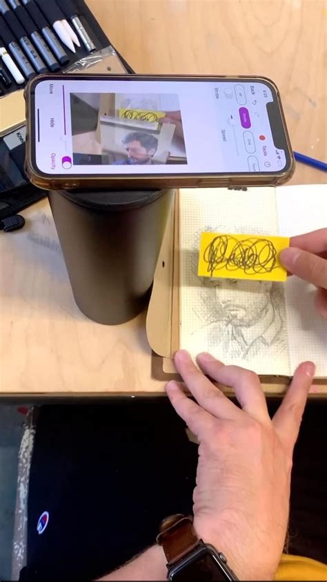 Draw Your Next Portrait Using Augmented Reality Video Portrait