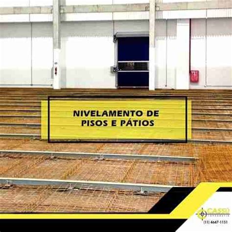 NIVELAMENTO DE PISOS E PÁTIOS Cassú
