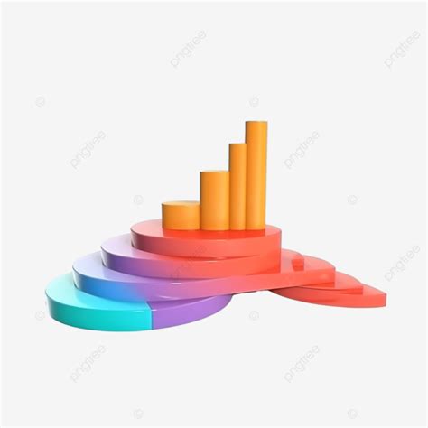 최소한의 스타일 3d 렌더링을 사용한 비즈니스용 프리젠테이션 그래프 프레젠테이션 그래프 증가하다 Png 일러스트 및 이미지 에 대한 무료 다운로드 Pngtree