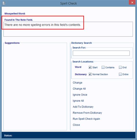 Spell Check