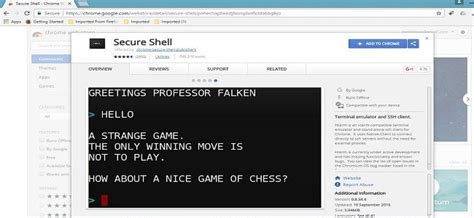 Access Linux Terminal Using Chrome Web Browser