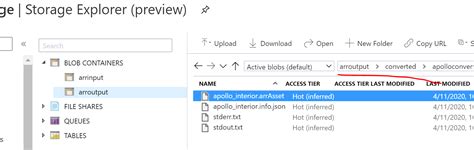 Question Showcase App Storage Model Container · Issue 12 · Azure