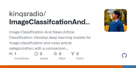 GitHub Kinqsradio ImageClassifcationAndNewsArticleClassification Image Classification And