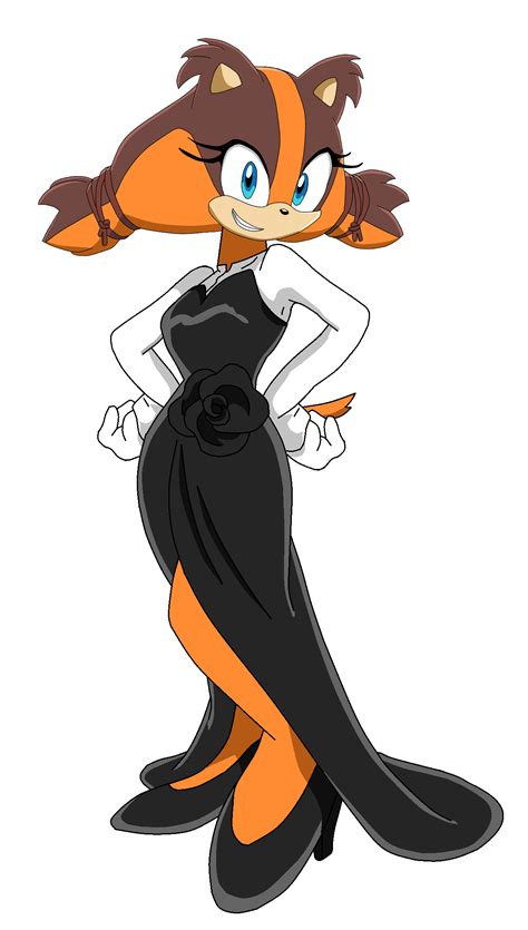 Sticks The Badgers Sonic X Party Dress By Jurassicdinodrew On Deviantart