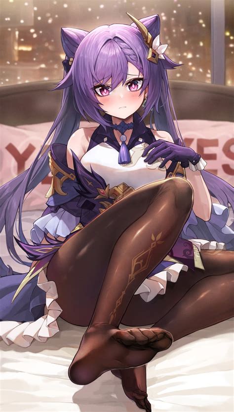 Keqing Genshin Impact Drawn By Kokukyukeo Danbooru