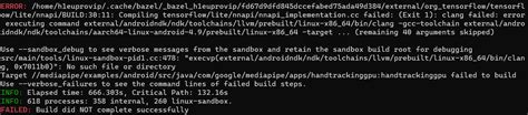 Build Mediapipe On Android Failed Issue Google Ai Edge Mediapipe GitHub
