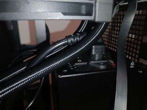 My Psu Cable Is Touching My Aio Cable Is This A Problem Should I Rotate My Aio R Mffpc