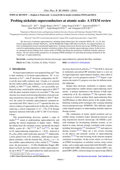 Probing Nickelate Superconductors At Atomic Scale A Stem Review